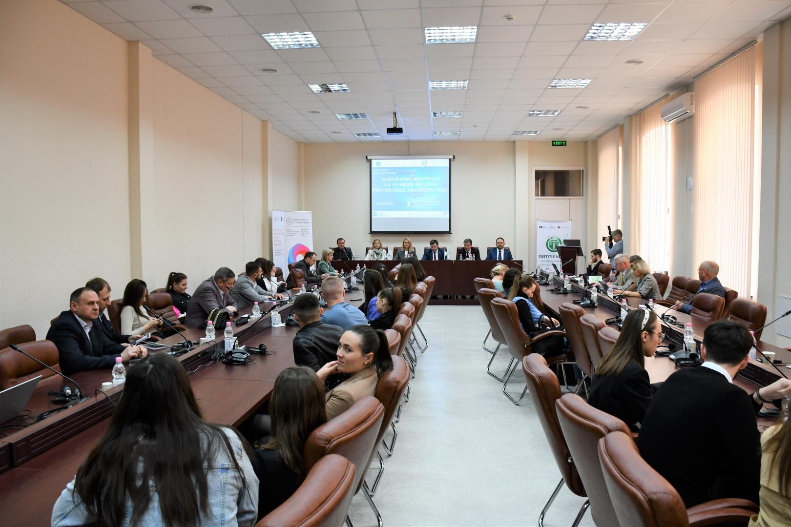 A avut loc conferința științifică „Asigurarea dreptului la un mediu sănătos și provocările ...